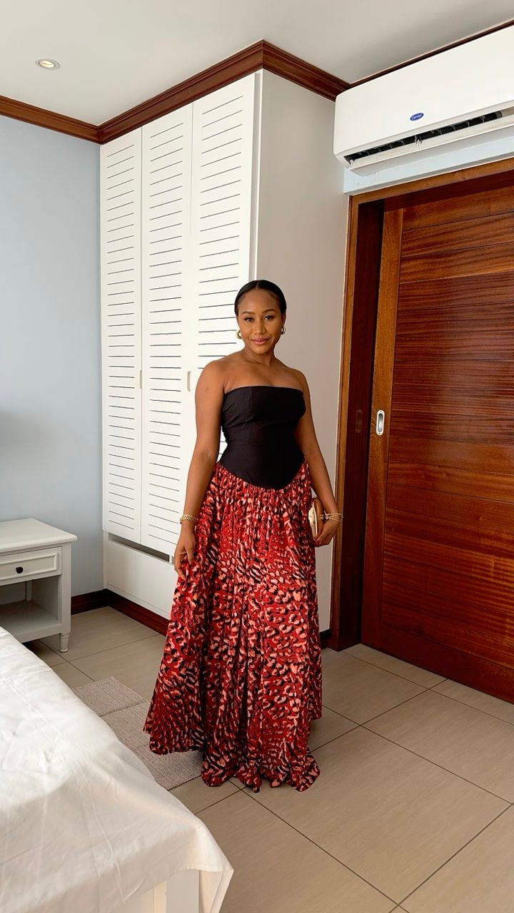 Roseline crepe dress( READY FOR DELIVERY) – HOUSE OF NAYA